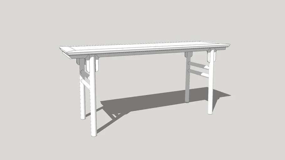Chinese Ming-table | 3D Warehouse