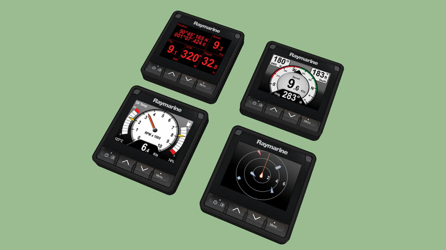 Boat Instrument Display | 3D Warehouse