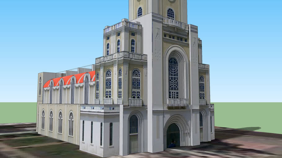 Iglesia Sagrado Corazón de Jesús - Moca - Rep. Dominicana | 3D Warehouse