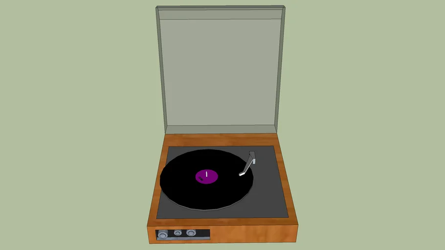 Small Record Player - Germany Years | 3D Warehouse