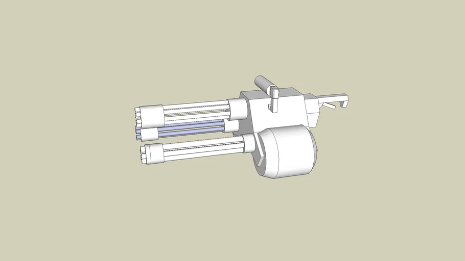 Warmax-triple threat chain gun | 3D Warehouse