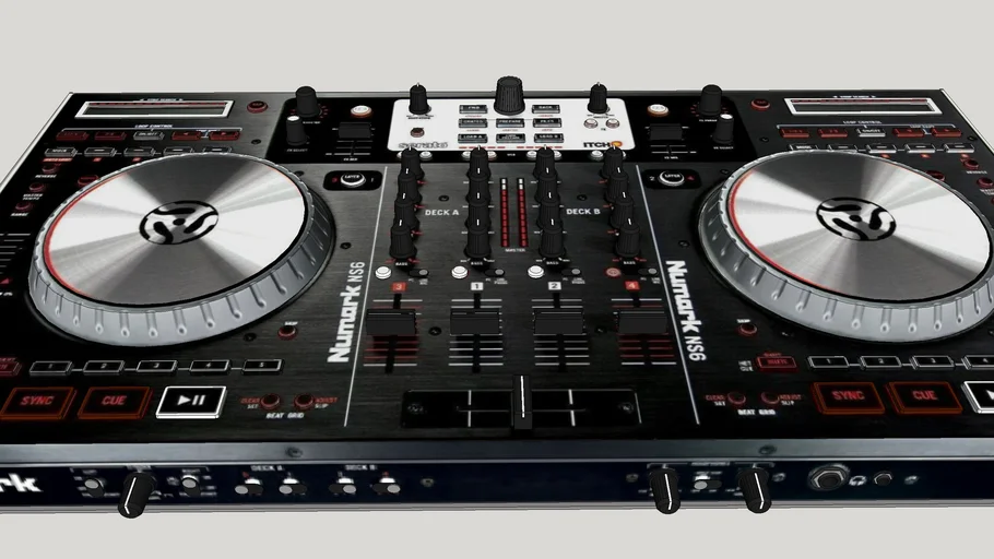 Numark NS6 controller | 3D Warehouse