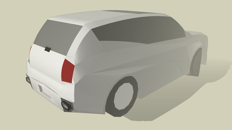 MY first attempt to make a car from scratch | 3D Warehouse