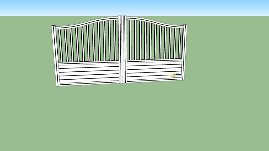 Portail Estran forme CDG | 3D Warehouse