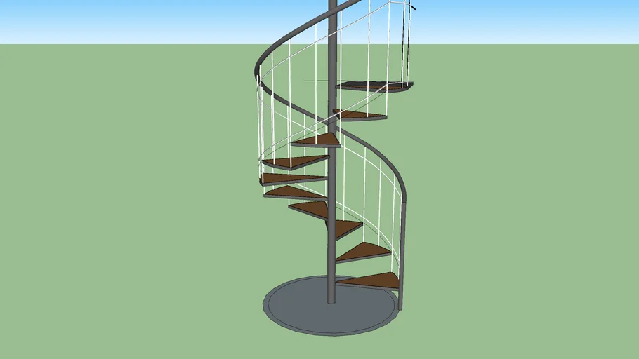 Spiral Stair | 3D Warehouse