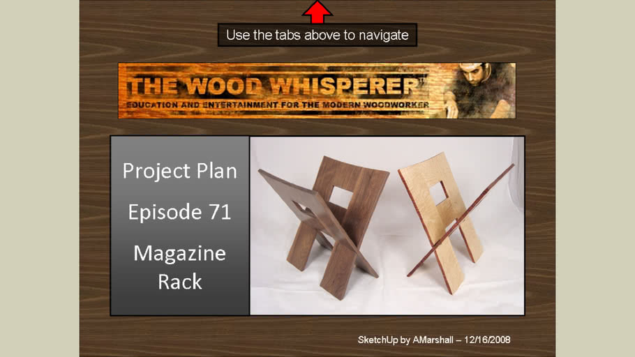Magazine Rack | 3D Warehouse