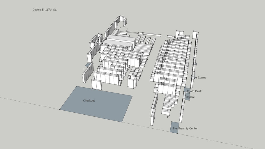 Costco E. 117th Street | 3D Warehouse