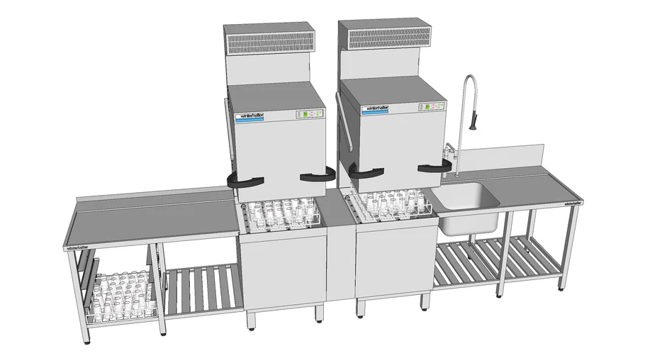 GS 502 Energy TwinSet Winterhalter | 3D Warehouse