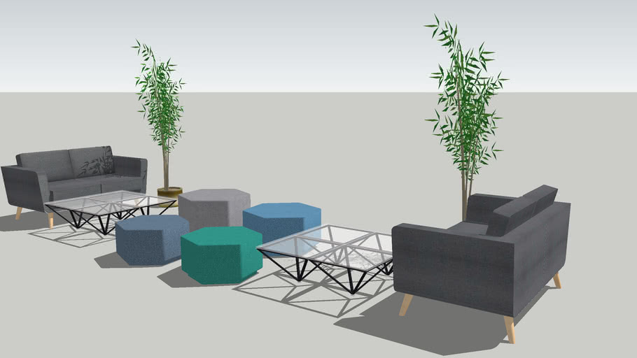 Lounge open | 3D Warehouse