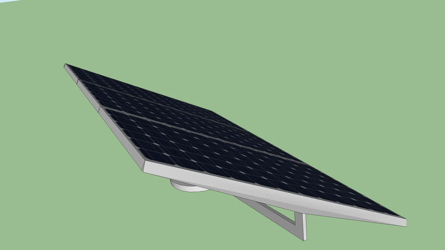 Solar panel 360 in roof | 3D Warehouse