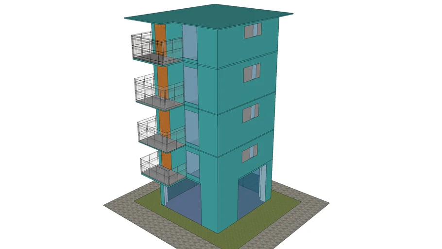 predio simples | 3D Warehouse