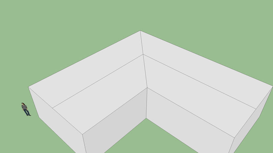 two rectangle start of house | 3D Warehouse