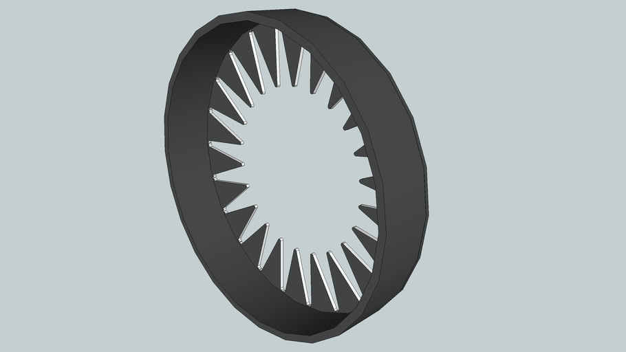 ISO Poly 20' Back Edge Protector | 3D Warehouse