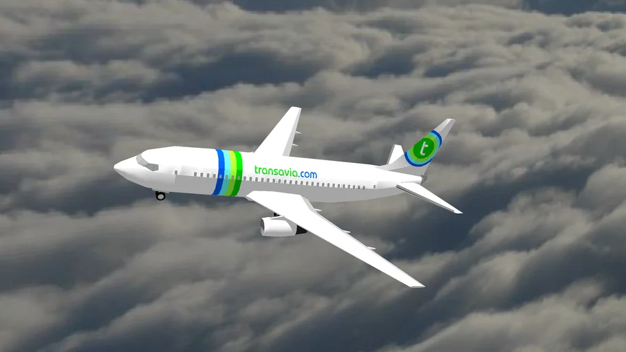 Boeing 737 Transavia | 3D Warehouse