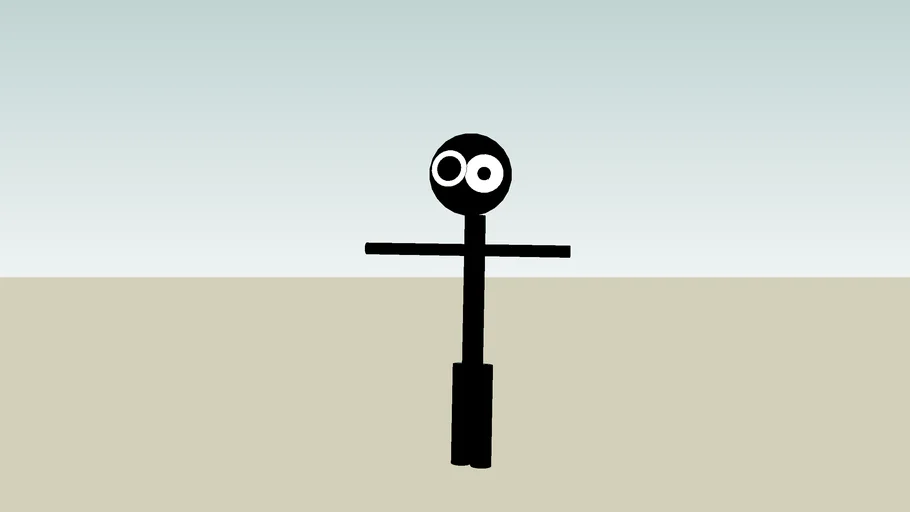Stickman Sam 1 | 3D Warehouse