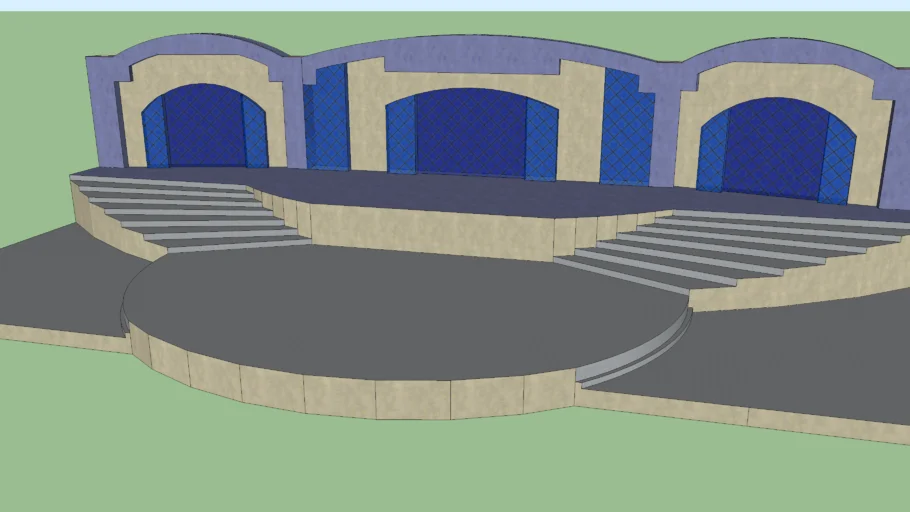 stage | 3D Warehouse