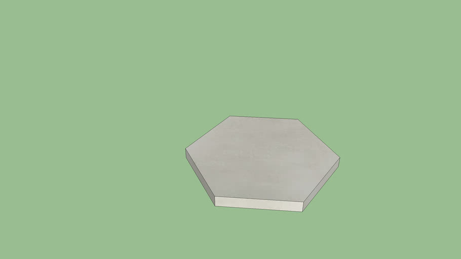 Cerâmica Atlas Hexagonal - Antares | 3D Warehouse