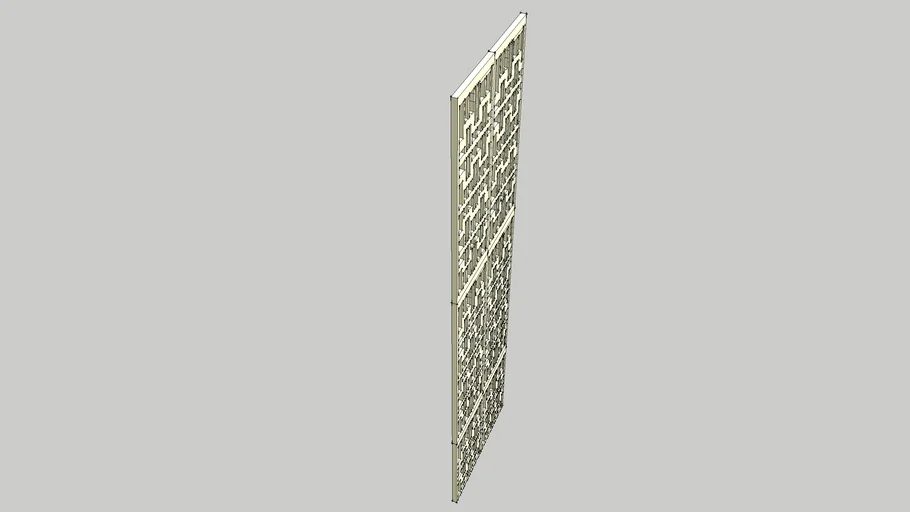 cutwork screen | 3D Warehouse