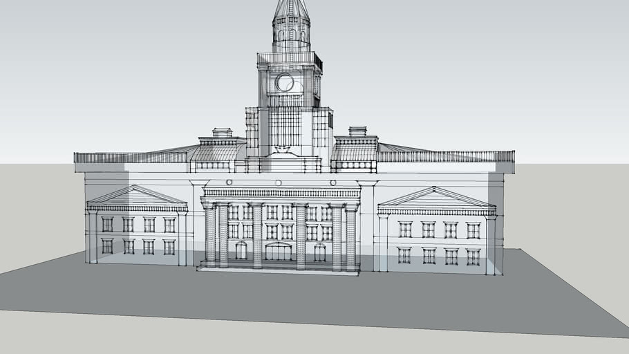 classical building | 3D Warehouse