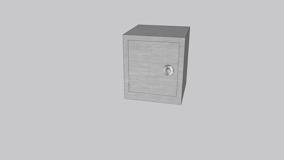 Iron Safe (Small) | 3D Warehouse