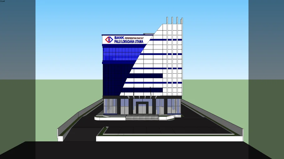 Desain Kantor Bank | 3D Warehouse