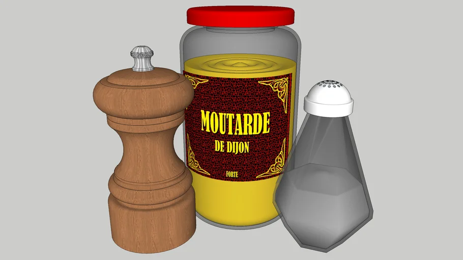 Condiments | 3D Warehouse