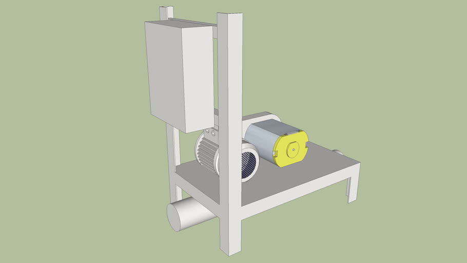 Brock 6' Air System Blower | 3D Warehouse