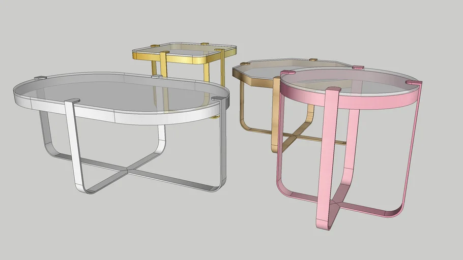 Ring tables | 3D Warehouse
