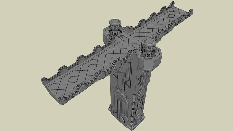 Dwarven Bridge V3 | 3D Warehouse