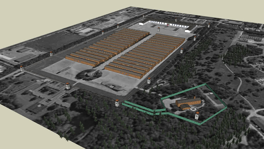 dachau concentration camp, | 3D Warehouse