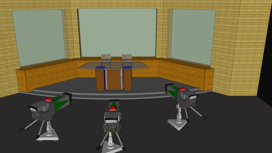 Tv Studio Set | 3D Warehouse