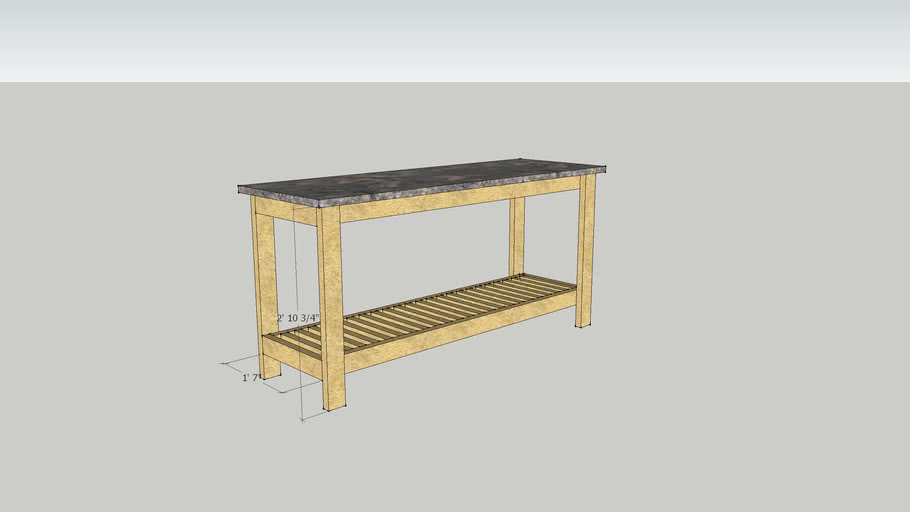 custom counter | 3D Warehouse