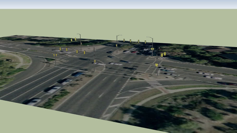 Springvale Road - Highbury Road Intersection | 3D Warehouse