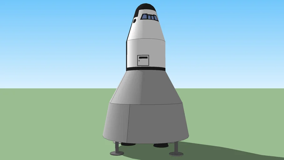 Mars Direct Earth Return Vehicle | 3D Warehouse