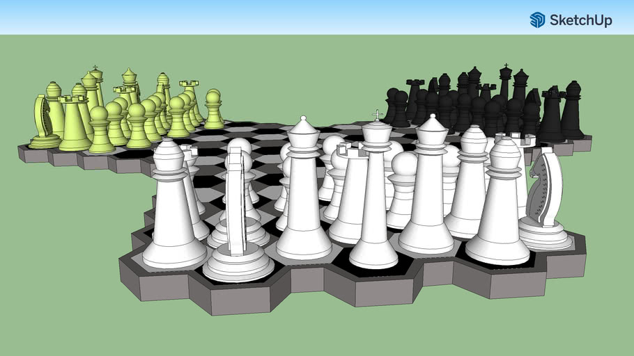 Triad chess | 3D Warehouse