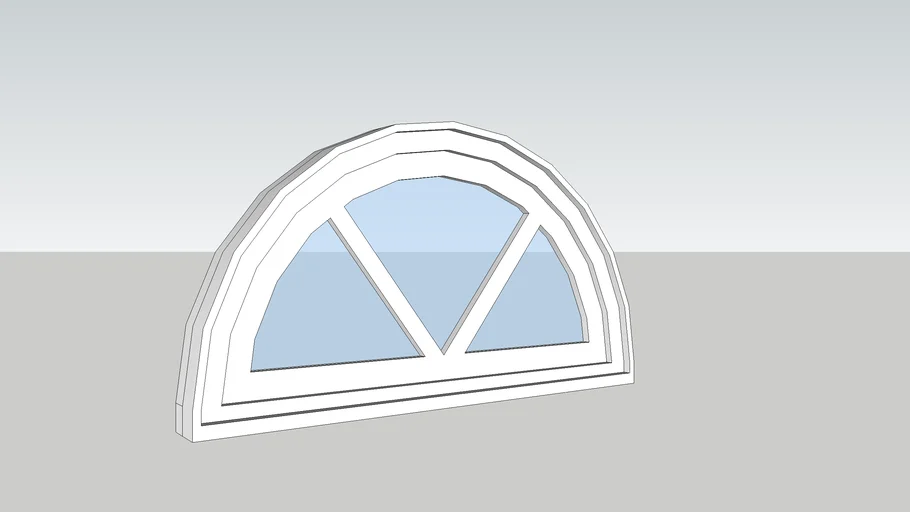 Half Round Window by DiDi S. | 3D Warehouse