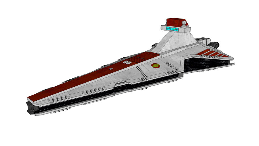 Galactic Republic Sabre-class Star Destroyer | 3D Warehouse