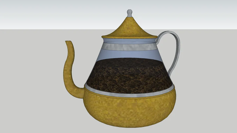 Coffee / tea glass kettle | 3D Warehouse