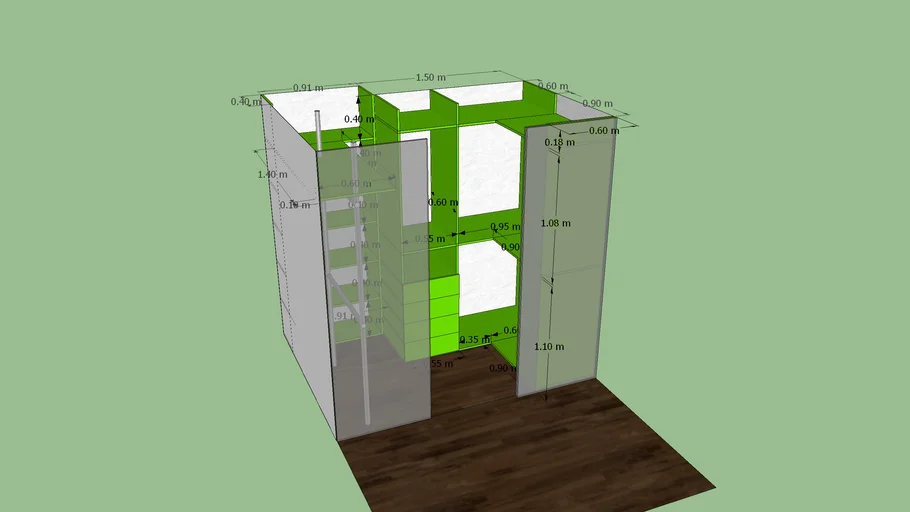 garderobna soba tjaša | 3D Warehouse
