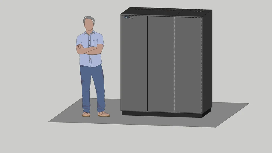 IBM 1712 MULTIPLEXER / TERMINAL UNIT (1961) | 3D Warehouse