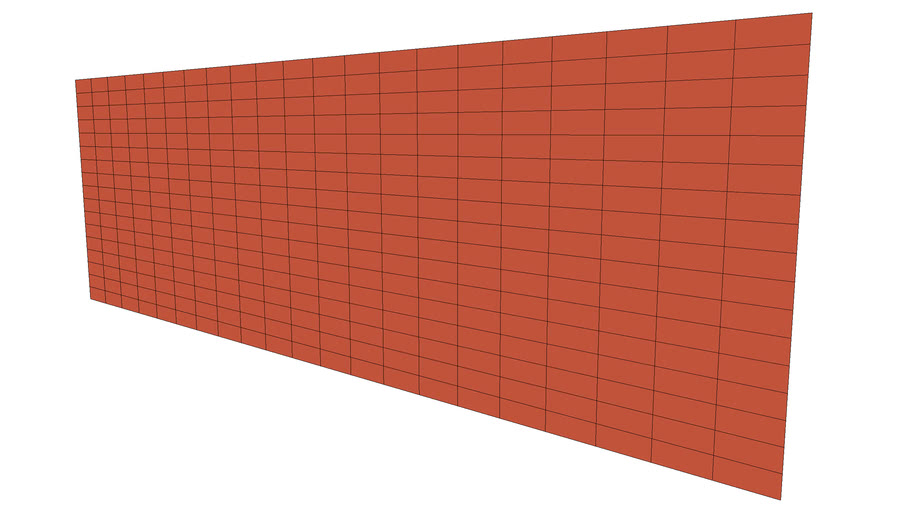 Brick Stack Bond Field Facing - Detailed | 3D Warehouse