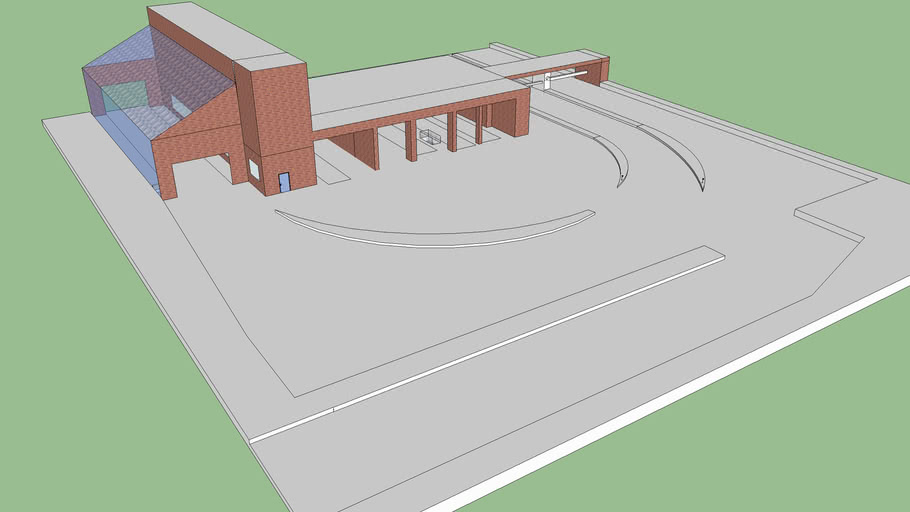 Car wash building (full serve) | 3D Warehouse