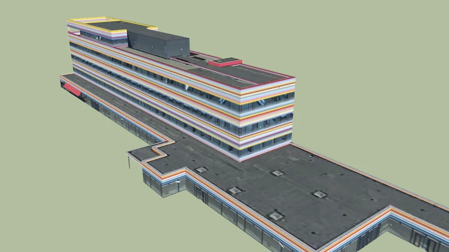 Hotel Meininger (Berlin-Brandenburg Airport) | 3D Warehouse