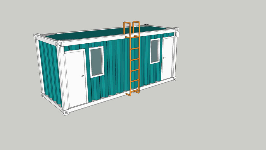 Container Office Workshop | 3D Warehouse