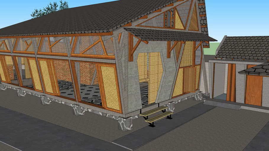 rencana workshop batik | 3D Warehouse