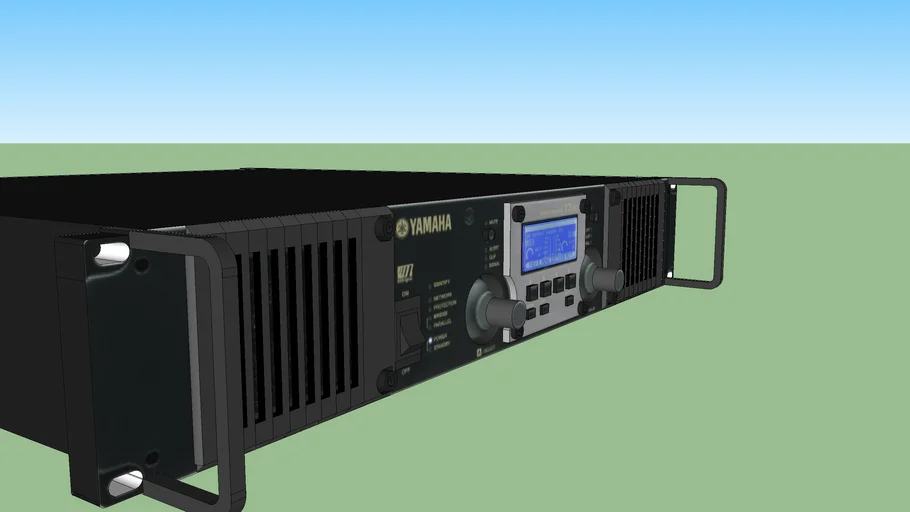 Yamaha TX6N Amplifier | 3D Warehouse