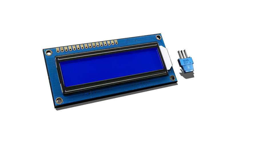 Standard LCD 16x2 | 3D Warehouse