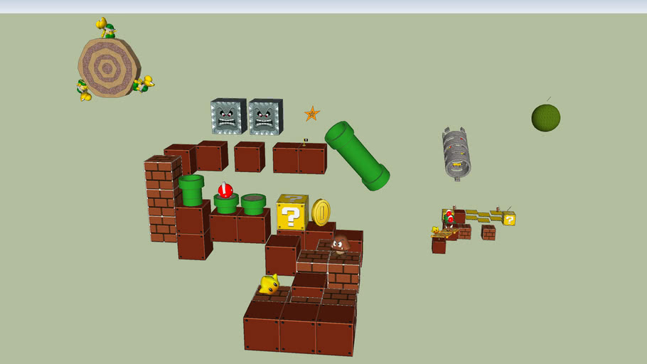 Super Mario Galaxy - Supermassive Galaxy | 3D Warehouse