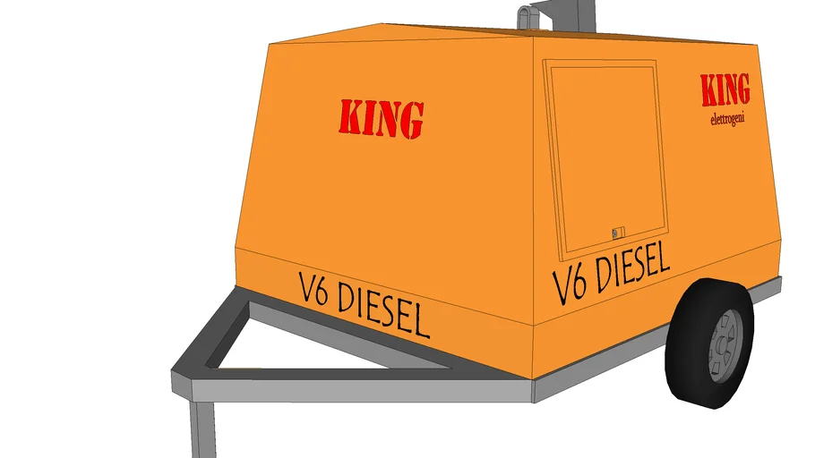 Portable generator | 3D Warehouse