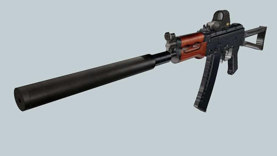 AK-74u Custom | 3D Warehouse